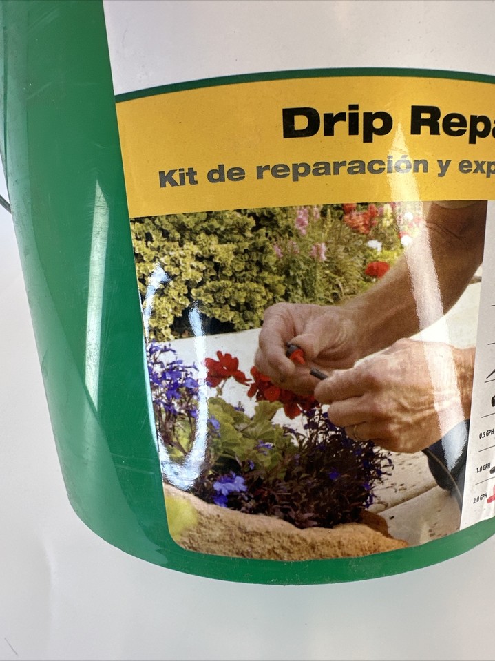 Rain Bird Drip Irrigation Repair and Expansion Kit DRIPPAILQ Raised Bed ...