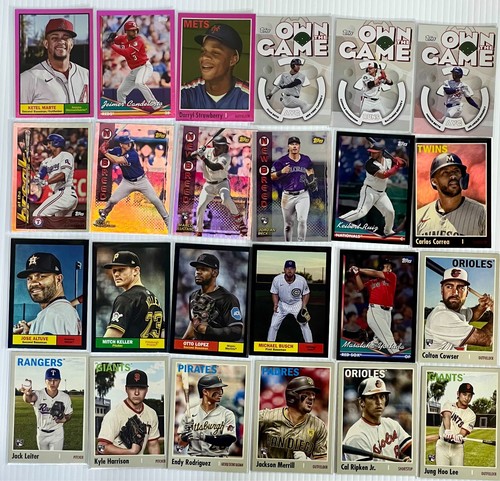 2024 Topps Archives Lot (24 Cards) Foils. SP, Inserts, Parallels ...