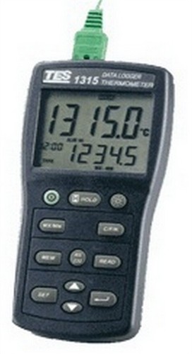 Dual Input Function Data-Logger Thermometer TES-1316 K.J.E.T.R.S.N. tl ...