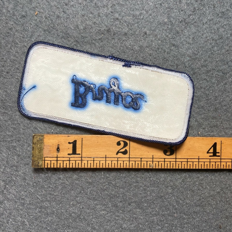 Vintage Bryce Name Patch Work Uniform Tag Shop Worker M6' | eBay