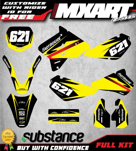 Custom graphics, full kit for Suzuki RM 85 - 2000 - 2016 MAX Style ...