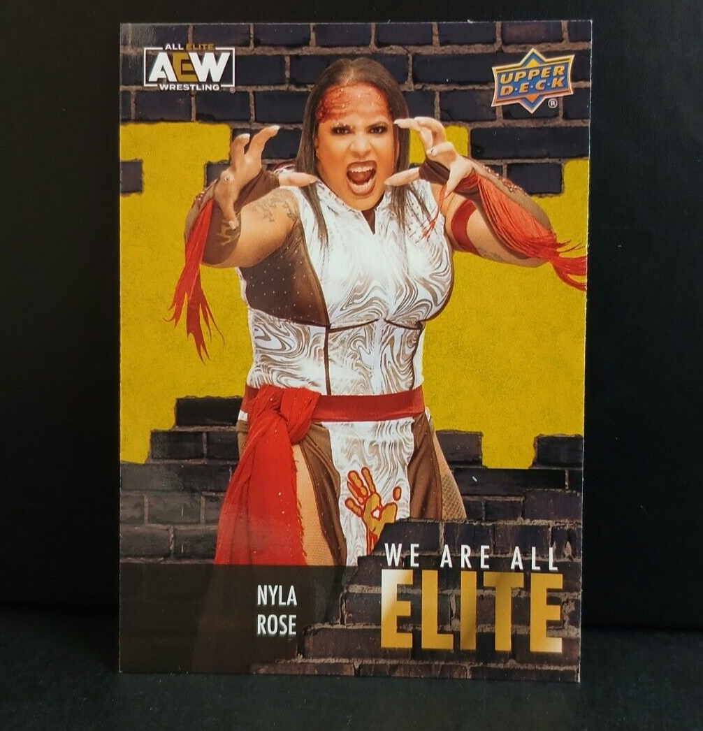 2023 Upper Deck AEW All Elite Wrestling - We Are All Elite Nyla Rose #AE-7 for sale online | eBay