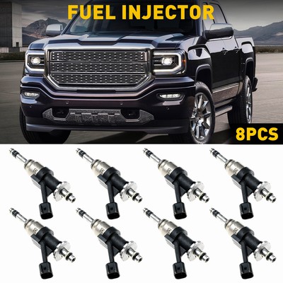 NEW FOR 2014-2018 CHEVY GMC 1500 5.3L V8 FUEL INJECTORS SET*8 12656005 ...