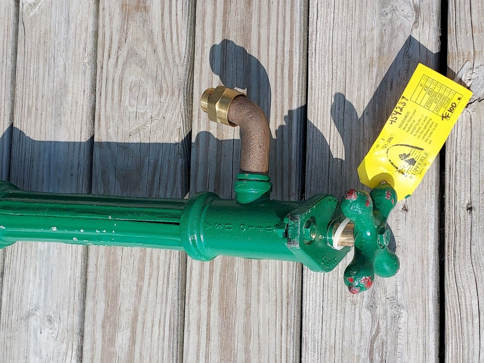 Vintage Cast Iron Total Eclipse (Garden,Yard,Fire) 7'3" Freeze-Proof ...