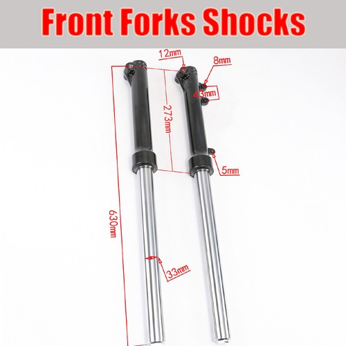 630mm Front Forks Shock Suspension for Pit Pro Dirt Bike Atomik 70cc ...