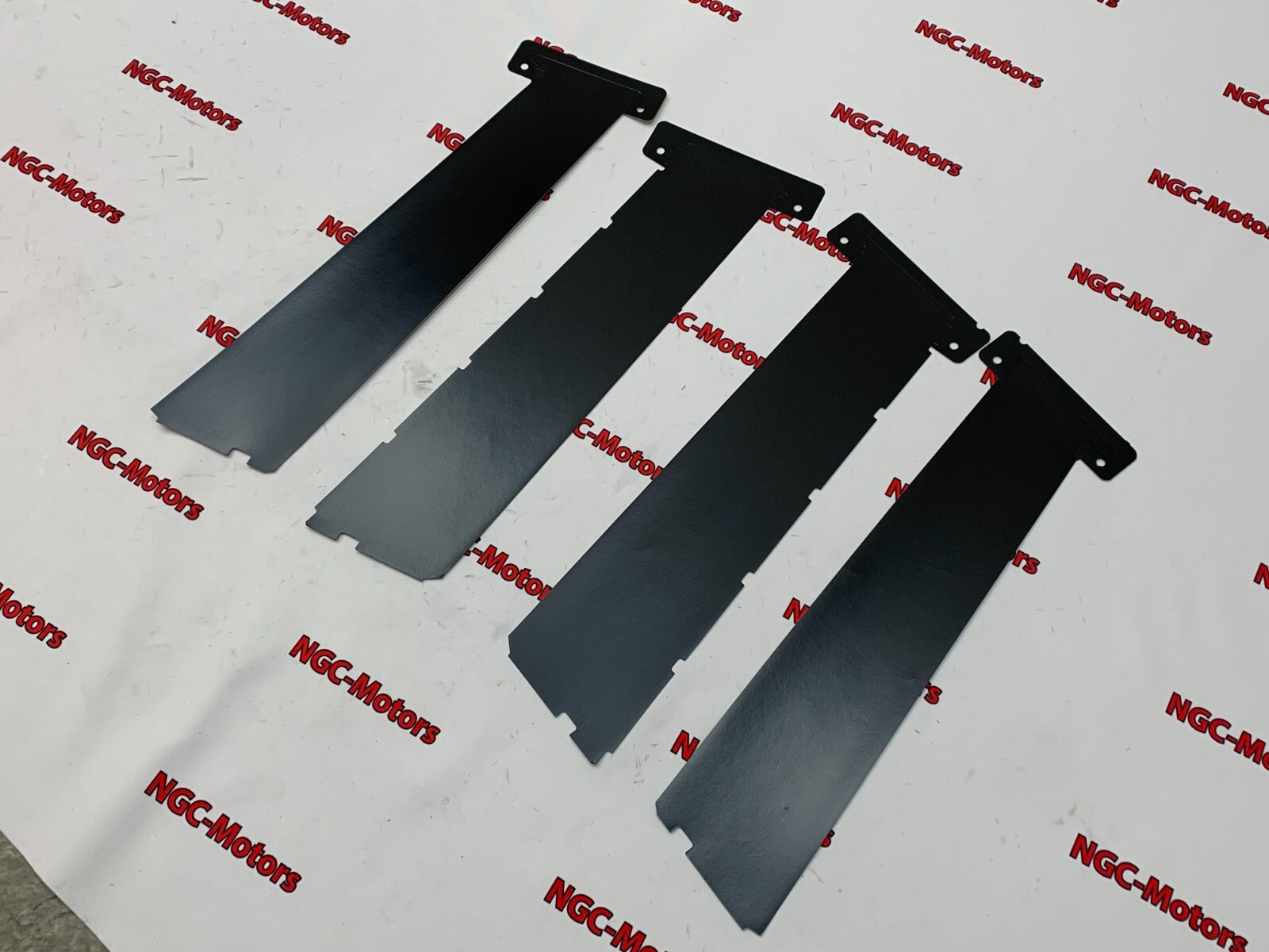 2008-2017 Mitsubishi Lancer EvoX Evo10 Front Rear Door Pillar Tape 4 ...