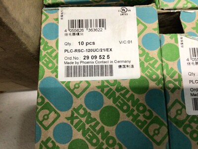 Phoenix Contact 2909525 RELAY, General Purpose with Socket - Lot of 10 ...