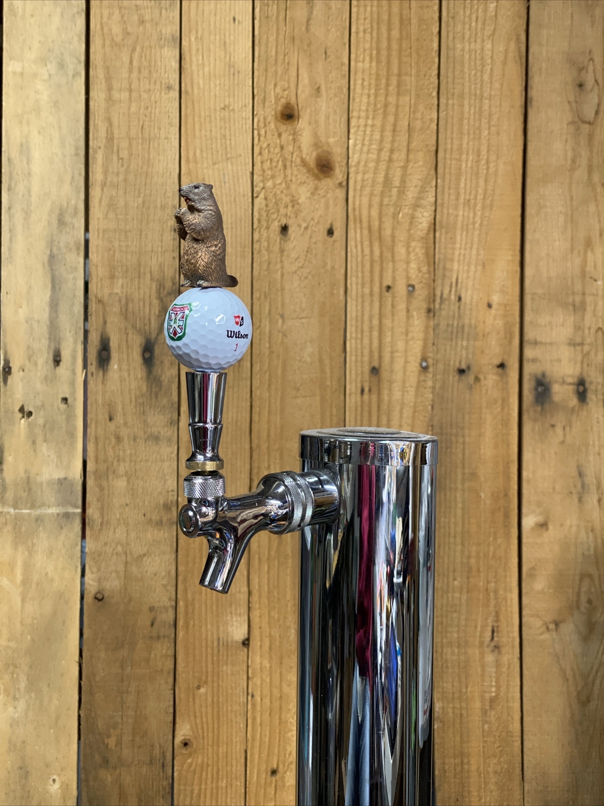 Caddyshack Golf Beer Tap Handle Bushwood Country Club Ball Gopher 4 ...