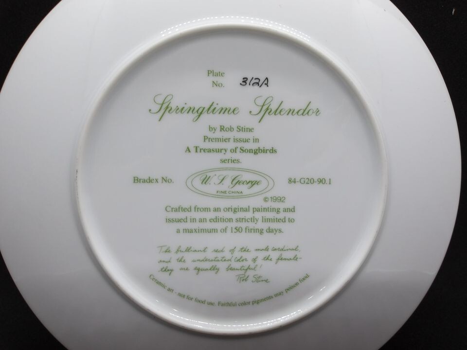 Springtime Splendor - Rob Stine - A Treasury of Songbirds Series ...