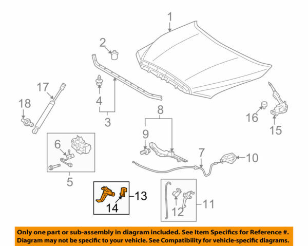 53540-0C030 Toyota Lever assy, auxiliary catch release 535400C030, New ...