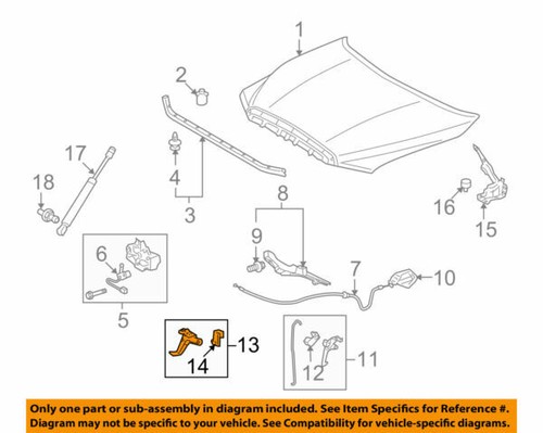 53540-0C030 Toyota Lever assy, auxiliary catch release 535400C030, New ...