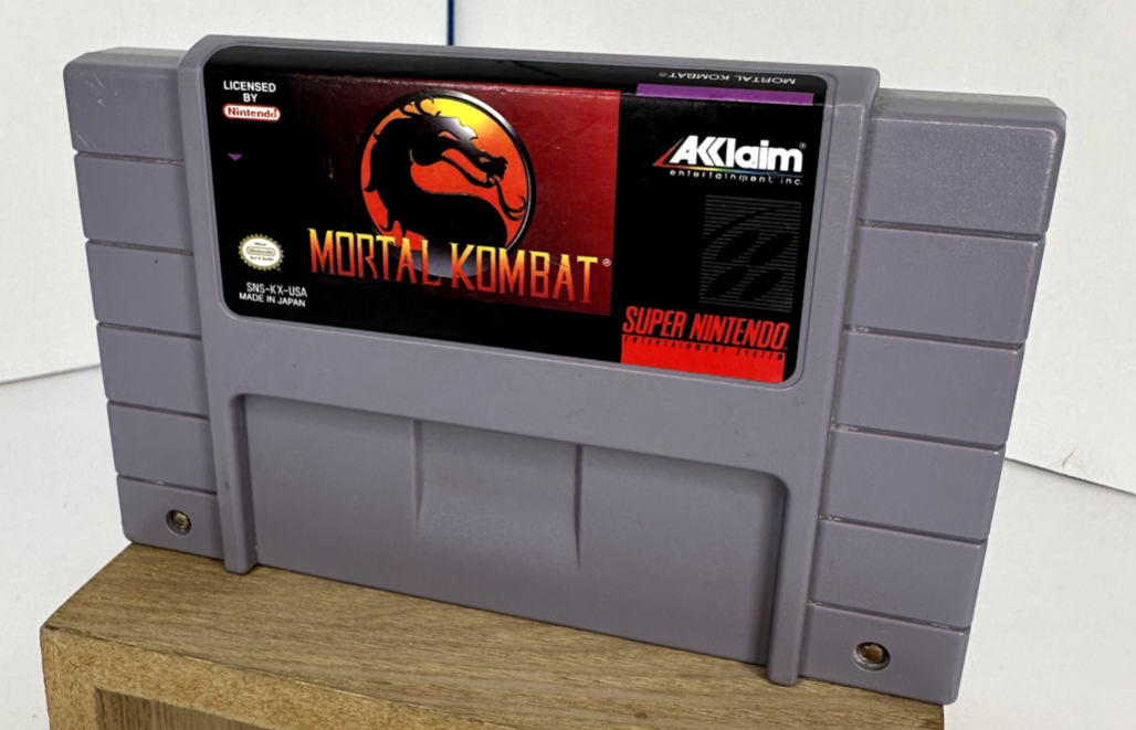 Mortal Kombat Super Nintendo Cartridge Only SNES Authentic Tested ...