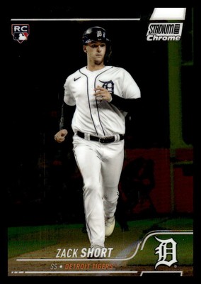 2022 Stadium Club Chrome 132 Zach Short Detroit Tigers | eBay