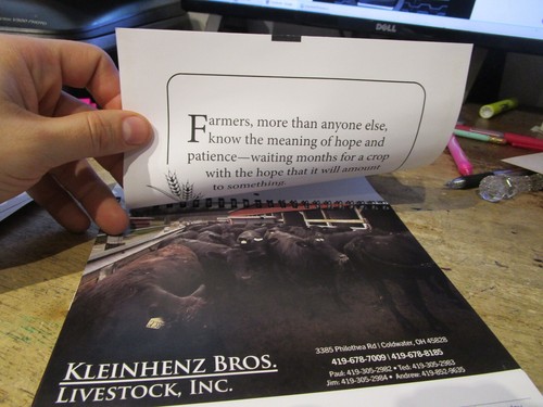 NEW 2025 FARM Farming Livestock Cattle Cows Steer Beef Calendar Wall ...