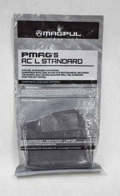 Magpul PMAG5 Standard AC L 5 Round NEW IN PACKAGE MAG671-BLK ...