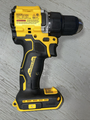 Dewalt DCD794 20v 1/2” Cordless Drill Driver (TOOL ONLY) | eBay