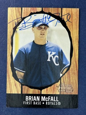 Brian McFall Autograph Signed 2003 Bowman Heritage Royals | eBay