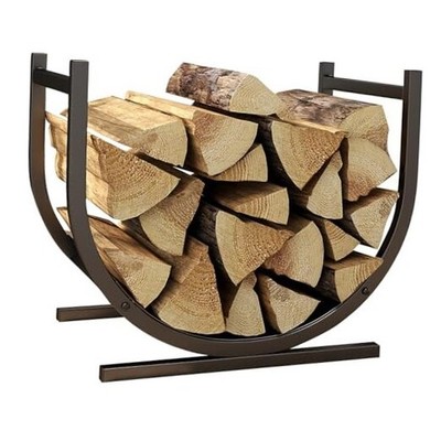Indoor Firewood Rack Decorative Wood Holder Fireside Log Rack Morden | eBay
