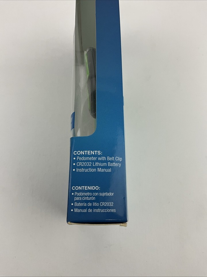 Homedics 3D Hip & Pocket Pedometer PDM-100 Step Distance And Calorie ...