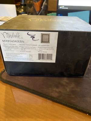 MIRABELLE Shower Body Spray MIRBS6040EBN - Square 2.5 GPM , BRUSHED ...