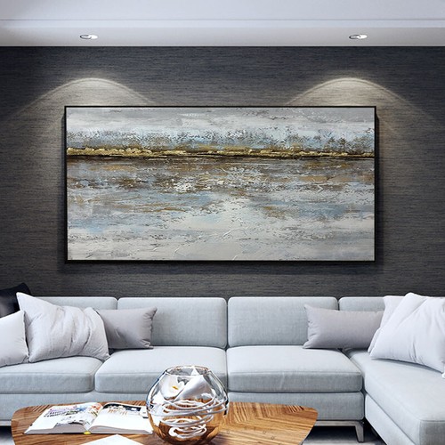 Customizable Abstract Landscape Mural Decoration Living Room Large ...