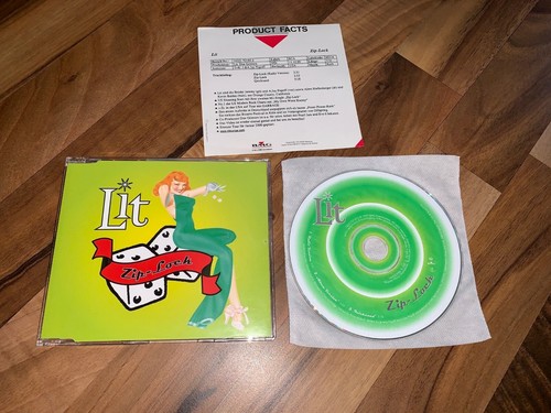 LIT Zip Lock OOP EUROPEAN CD single + german promo info | eBay