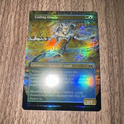 Coiling Oracle (Borderless) Double Masters 2022 Foil NM | eBay