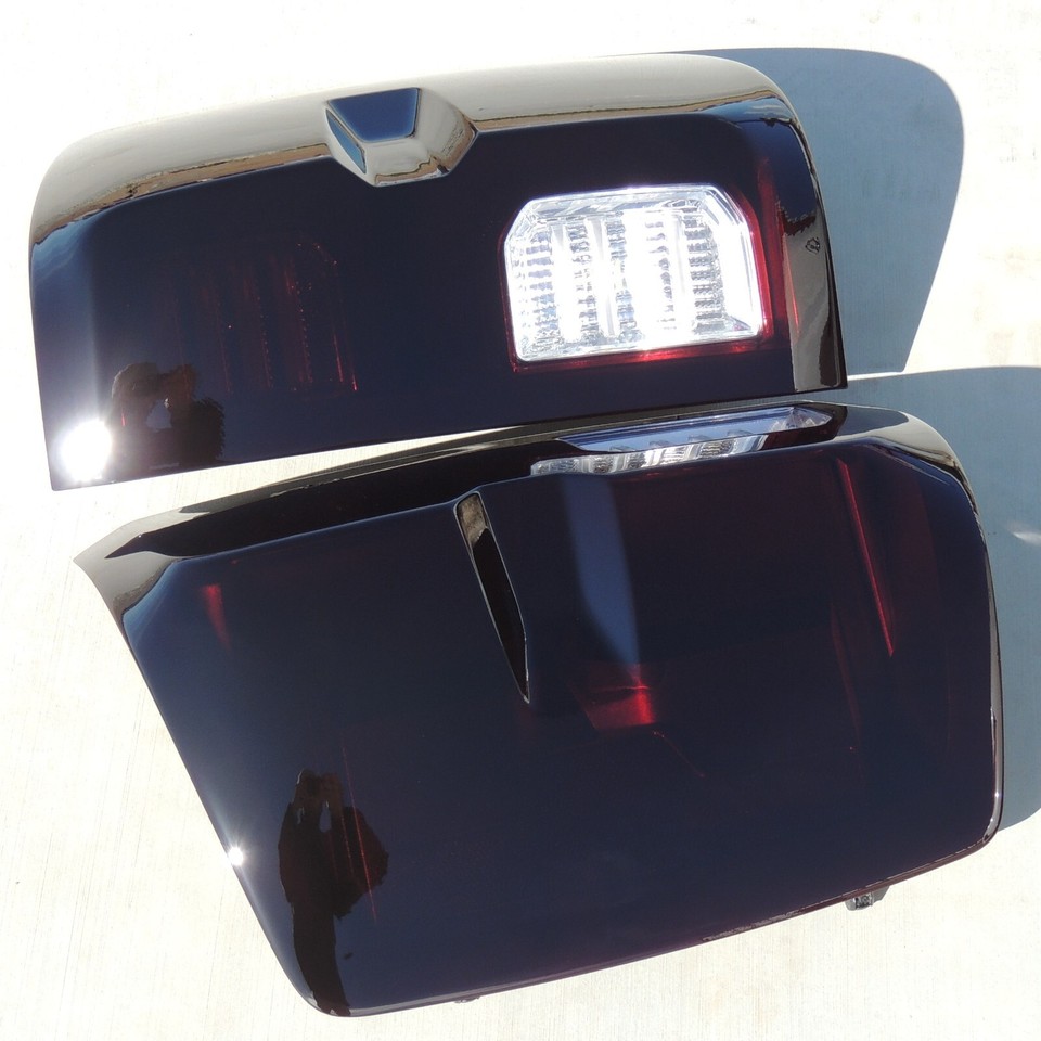 14-18 Chevy Silverado Smoked Tail Lights LTZ Tinted HIGH COUNTRY LED | eBay