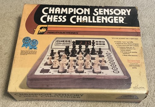 Fidelity Electronics Champion Sensory Chess Challenger 1771 Game ...