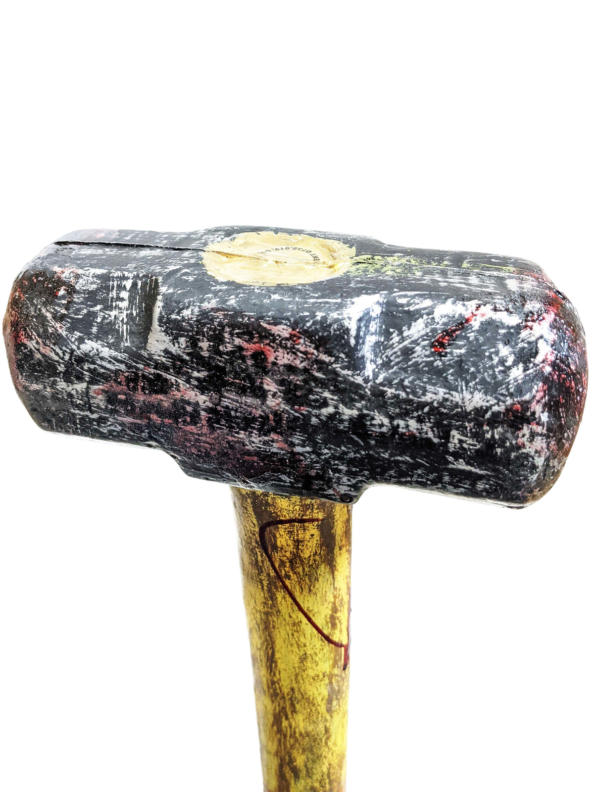 34" Foam Sledge Hammer Halloween Costume Accessory Bloody Blood Fake ...