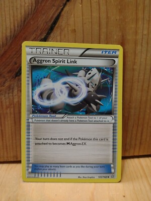 Pokemon Card 2015 TRAINER /ITEM: Aggron Spirit Link 123/160 | eBay
