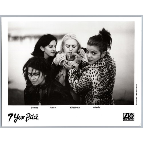7 Year Bitch American Female Punk Riot Grrrl Rock Band 80s-90s Music Press Photo | eBay