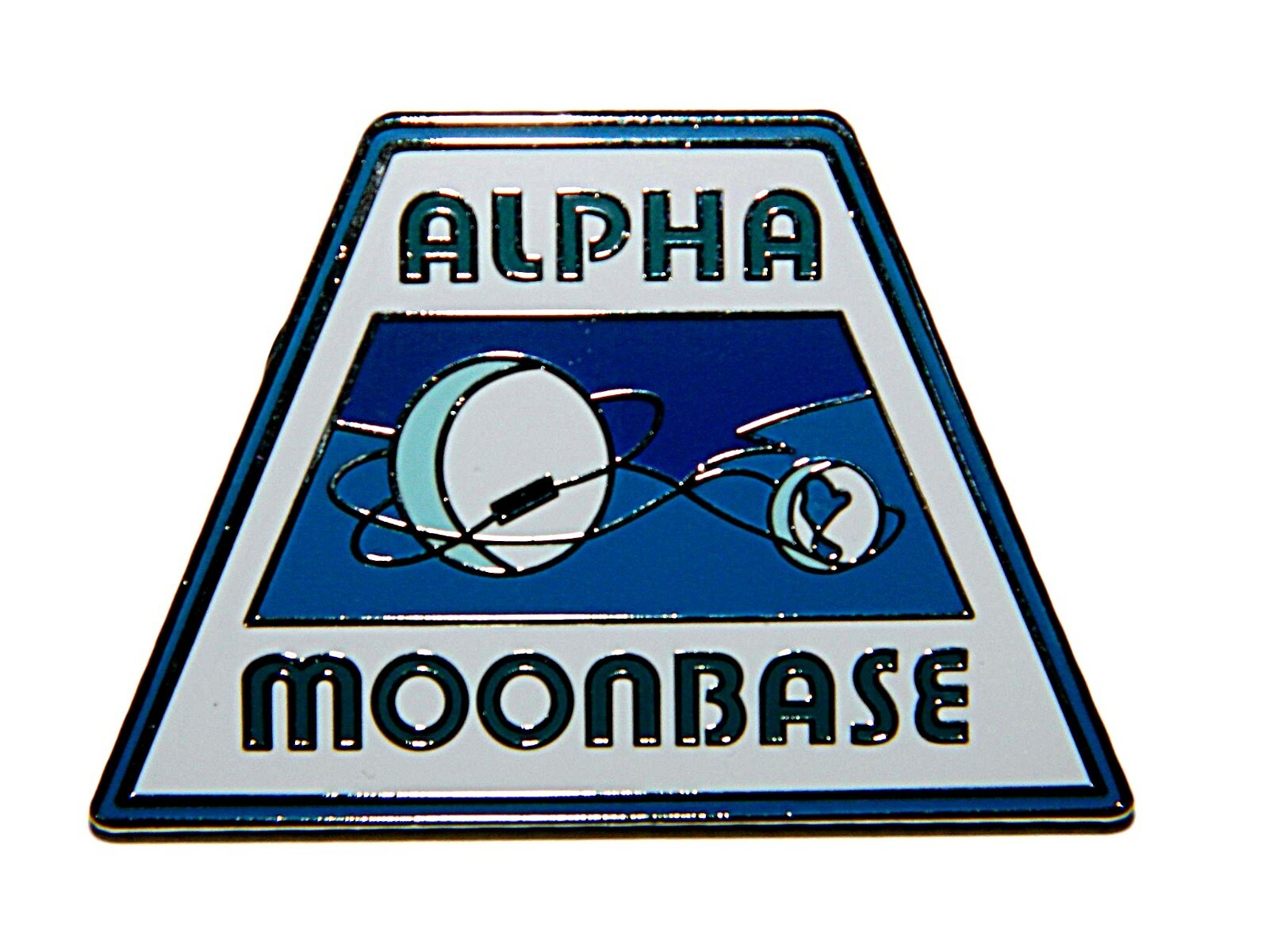Space 1999 TV Series Alpha Moonbase Uniform Shoulder Metal Enamel Pin ...