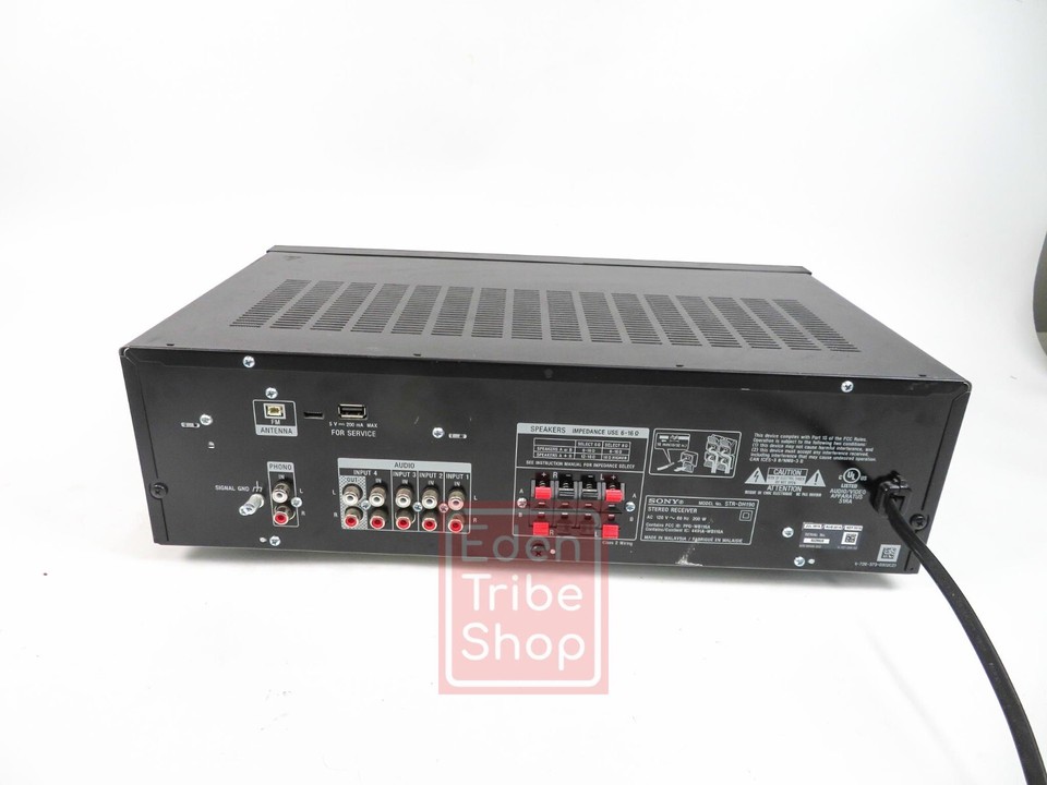 Sony 2-Channel Stereo Receiver with Bluetooth Phono & Aux Input ...