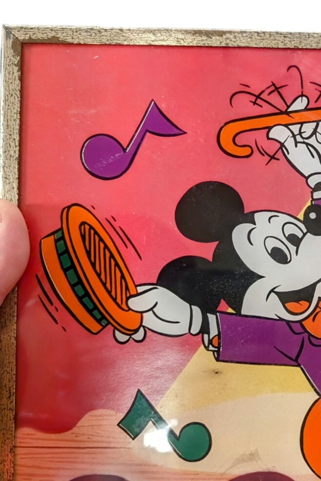 Disney Glass Mirror. Carnival Mirror Disney Productions 1977 Vintage | eBay