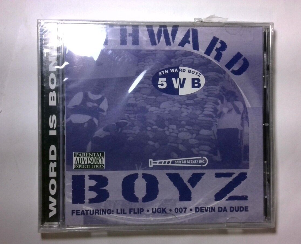 5th Ward Boyz, Word is Bond [PA] [New CD] 802469091724| eBay