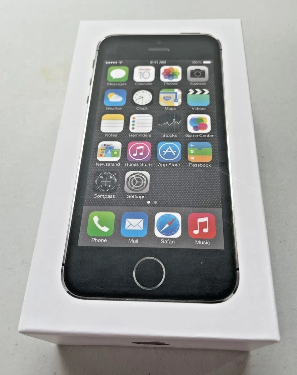 Iphone 5s Space Gray Box