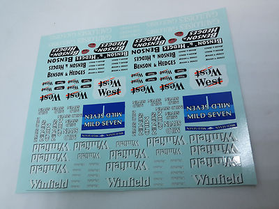 ADESIVI STICKER BBR MODELS DECALS TOBACCO DEC27- DECALCOMANIA X ...
