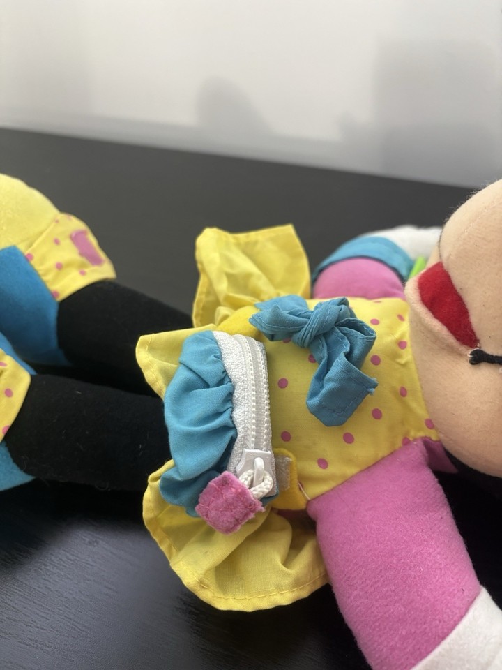 VTG 1992 Disney Mattel Teach Me Minnie Mouse Plush Stuffed Animal Retro ...