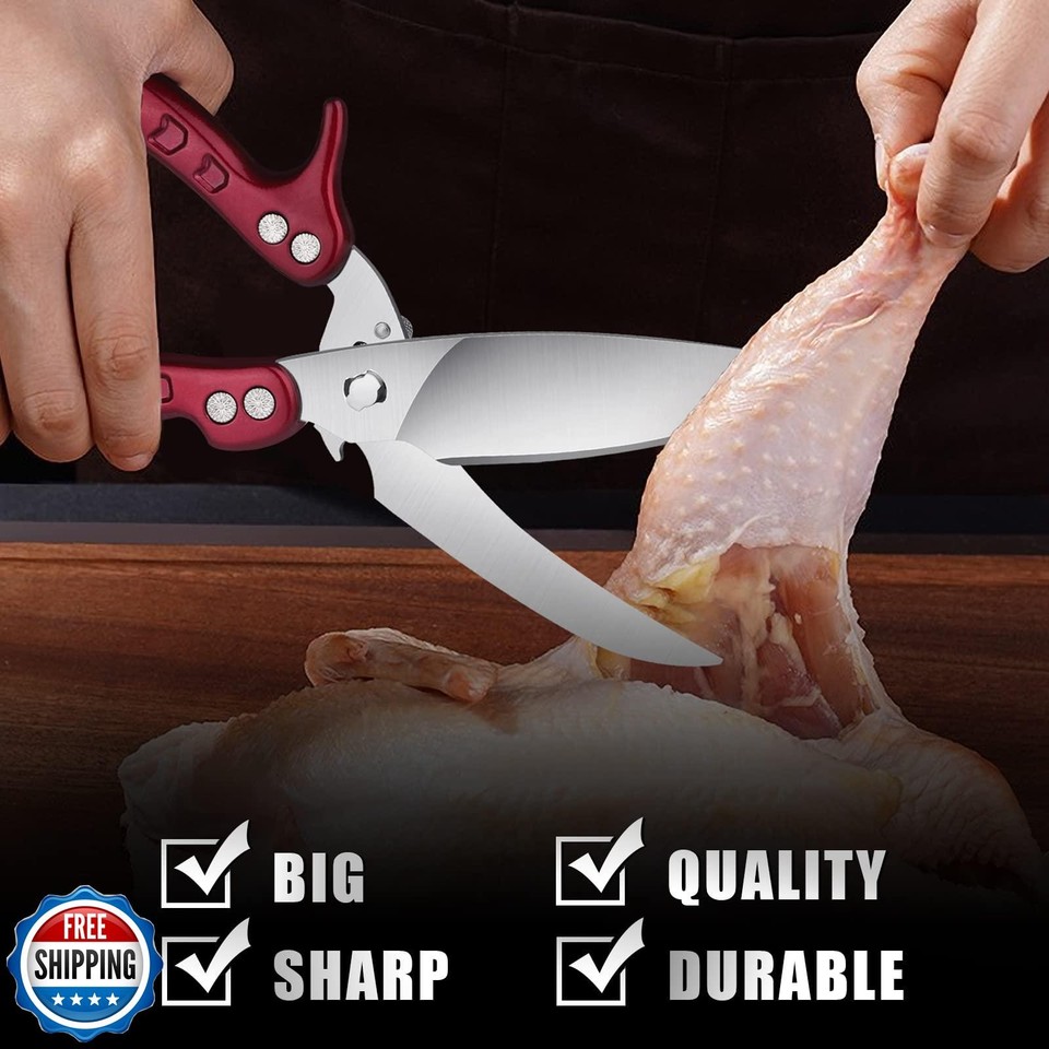 DRAGON RIOT Heavy Duty Poultry Shears - A Must Have Kitchen Shear | eBay