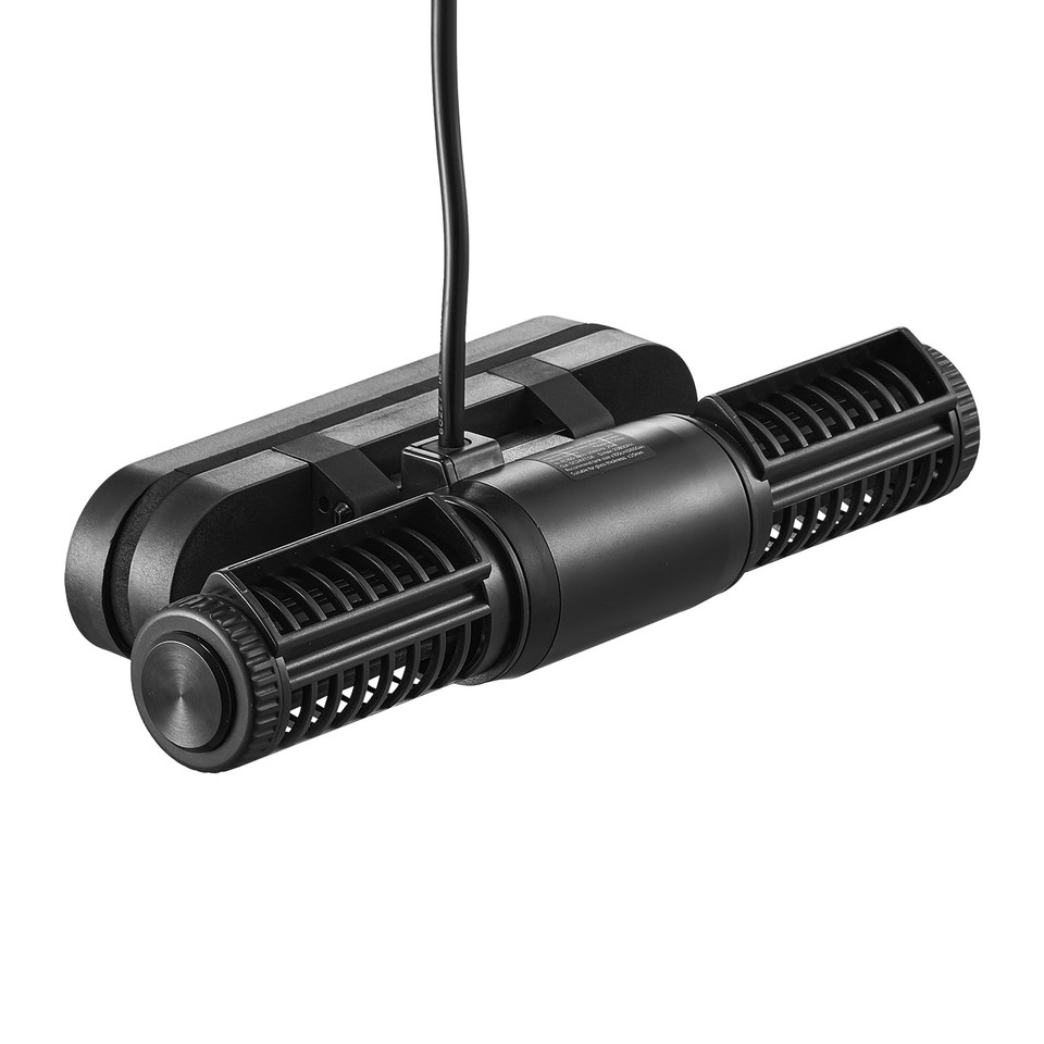 Aquarium Wave Maker Adjustable Cross Flow Pump with Controller 15W 1428 ...