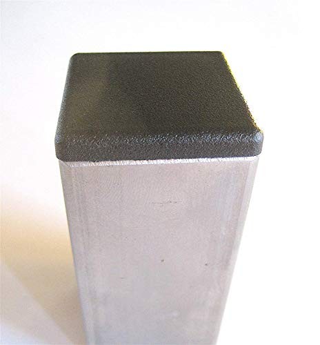 OGC (Pack) - 1/2 Inch Square Tubing for Plastic Plug Cap Cover Tube ...