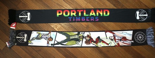 Portland Timbers Thorns Scarf Pride Dark Horse Superheroes Chara Valeri ...