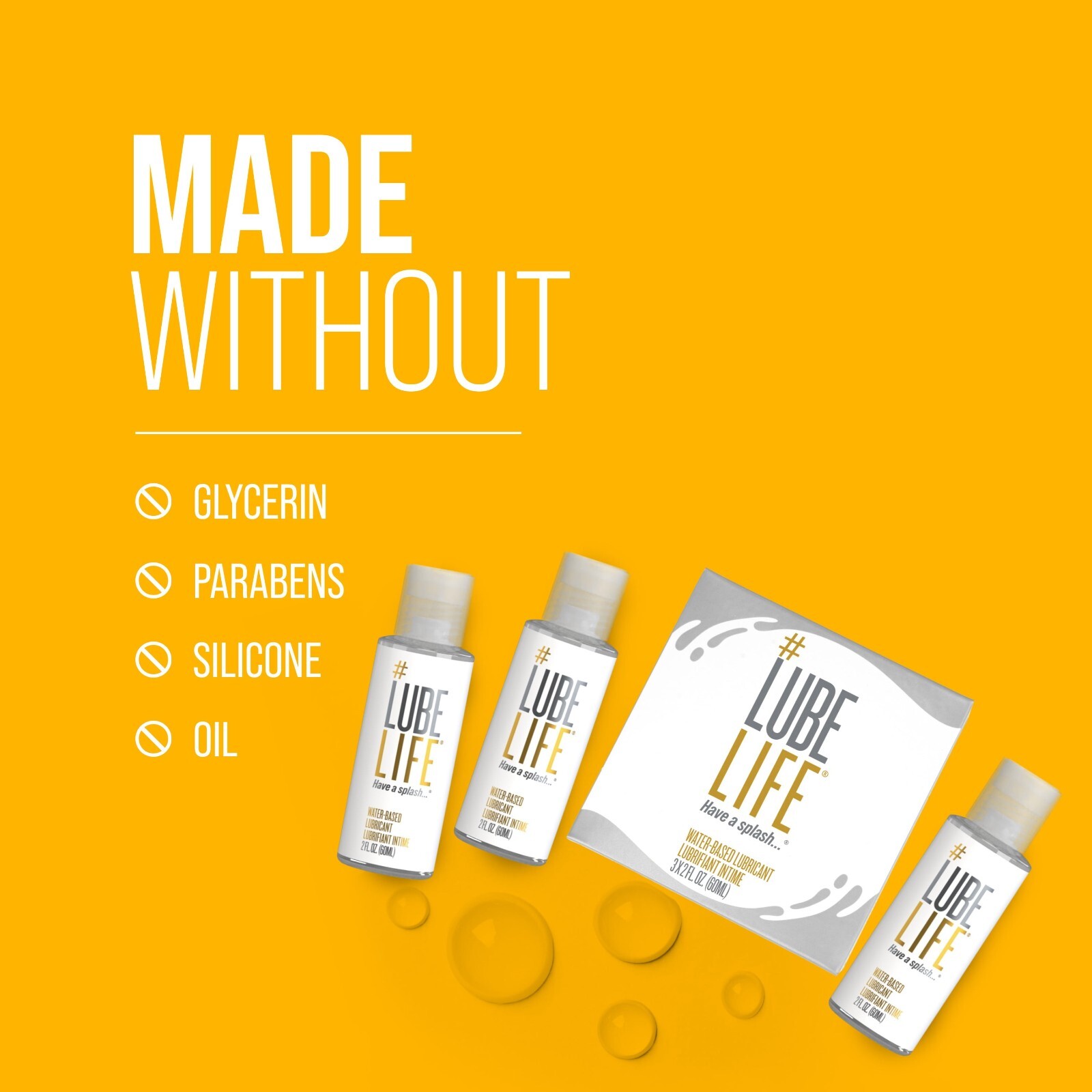 #Lubelife Water Based Personal Lubricant Sex Lube for Men Women ...