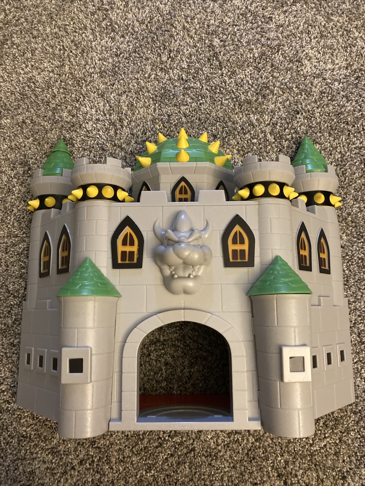 Nintendo Super Mario Bros Bowser's Castle Toy Playset (Jakks 2019 ...