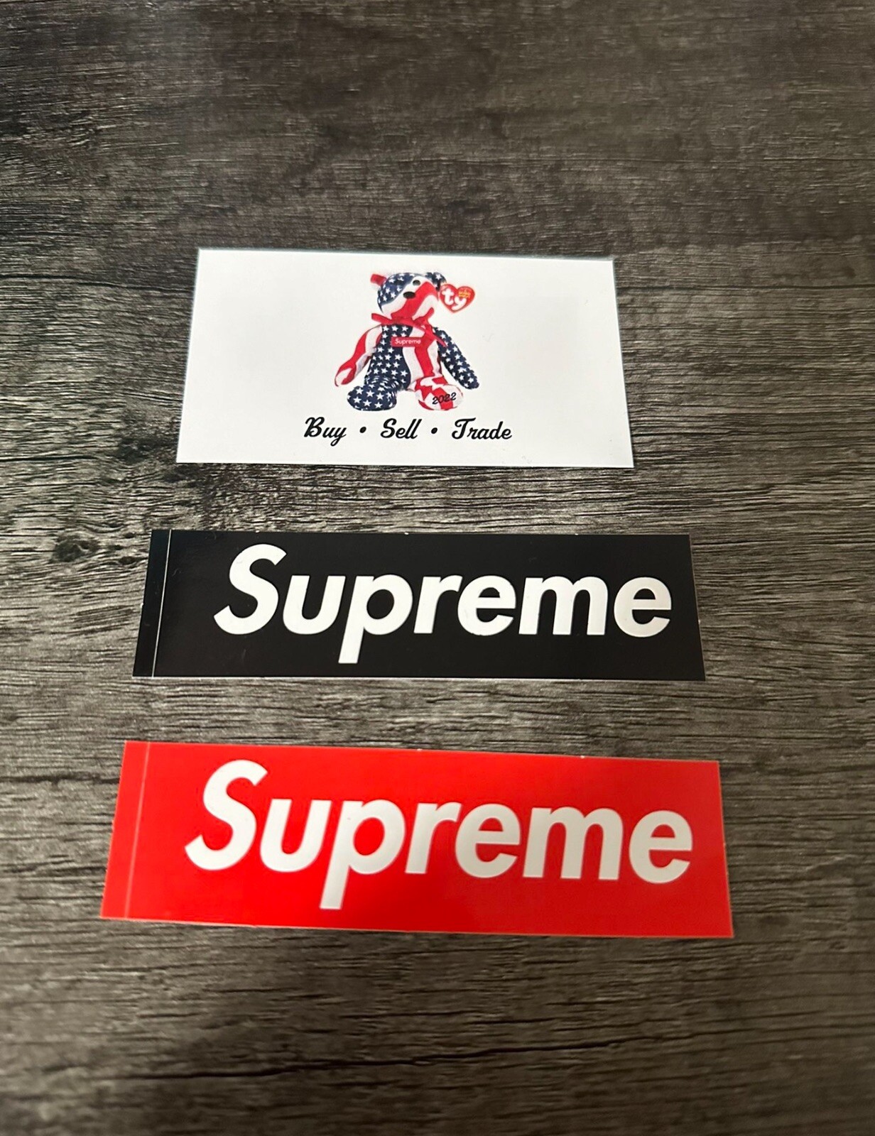 Supreme Mini Box Logo Stickers Set Of 2 | eBay
