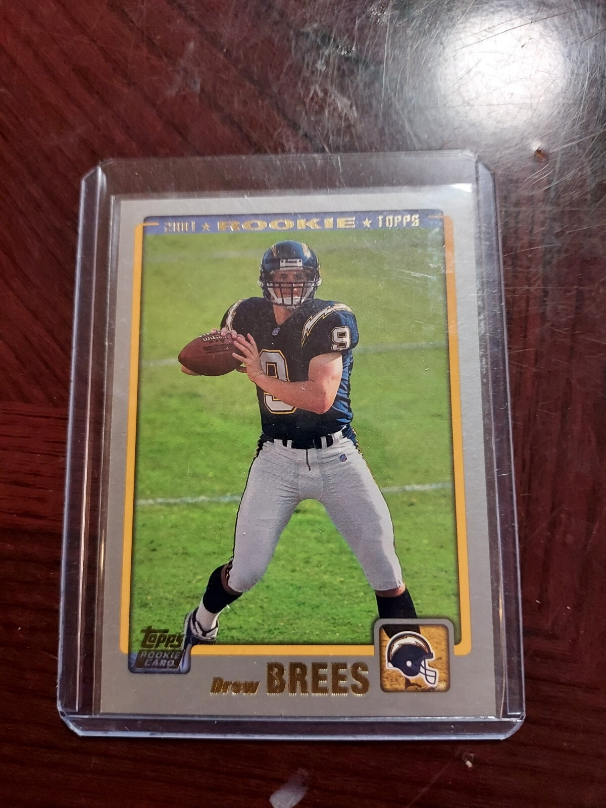 2001 Topps Drew Brees Rookie Card RC #328 Chargers | eBay