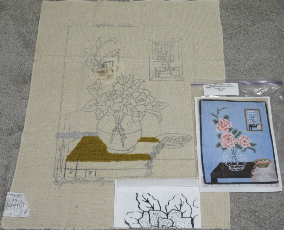 Jane McGown Flynn Charco Fragrance Designs to Dream On Rug Hooking ...