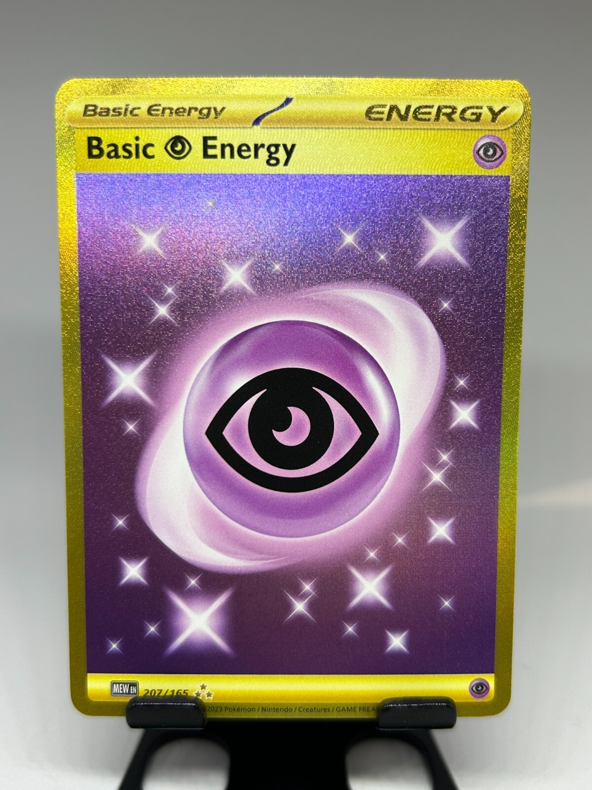 Pokémon TCG Basic Psychic Energy Scarlet & Violet 151 207/165 Holo ...