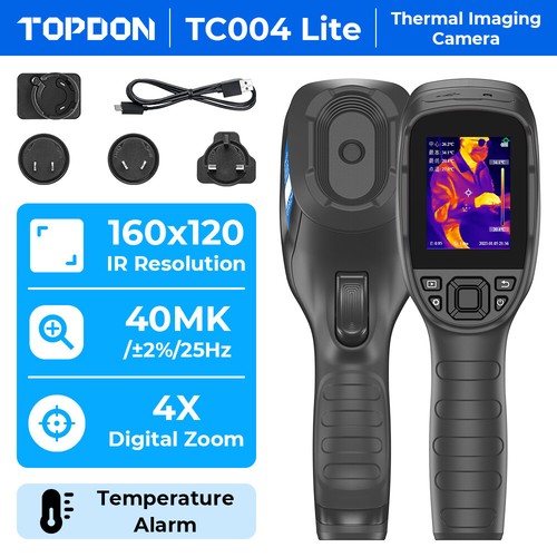 2024 New TOPDON TC004 Lite 256×192 Resolution IR Handheld Thermal ...